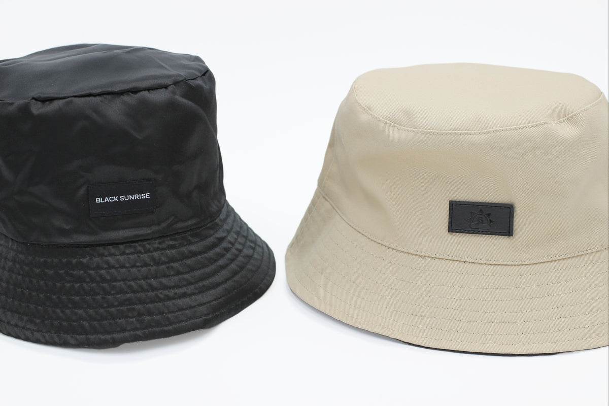 Reversible Black Stone Satin Lined Bucket Hat – Black Sunrise UK Satin ...